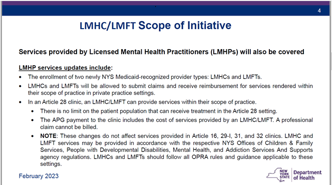 OMH Billing Call Follow Up – NYS Council for Community Behavioral ...